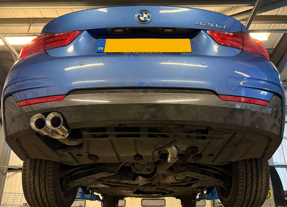 BMW 320D LCI F30 F31 - BACK BOX DELETE – Pipe Dynamics