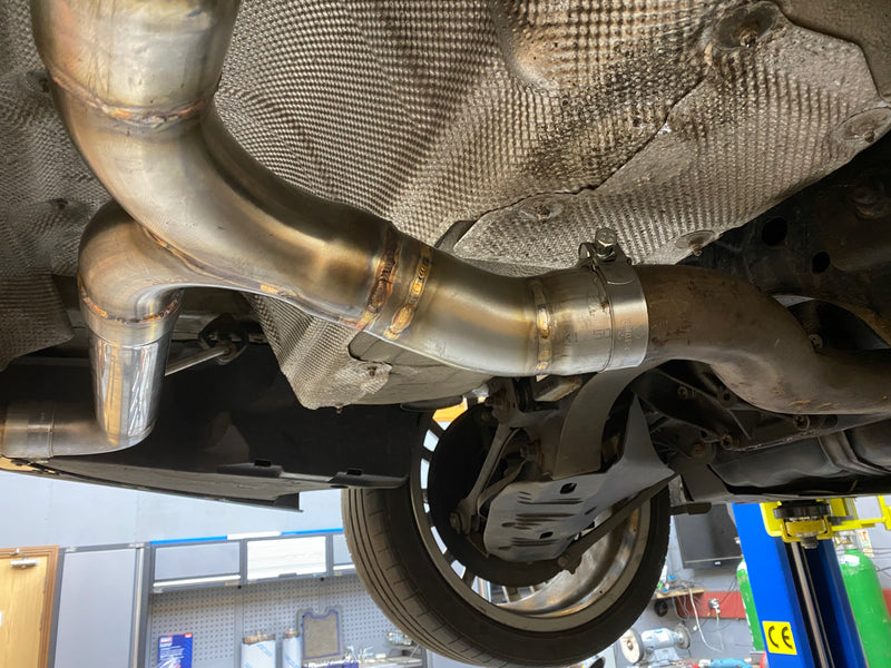 BMW 330D 255 BHP F30/F31 - BACK BOX DELETE DUAL EXIT CONVERSION | Pipe ...