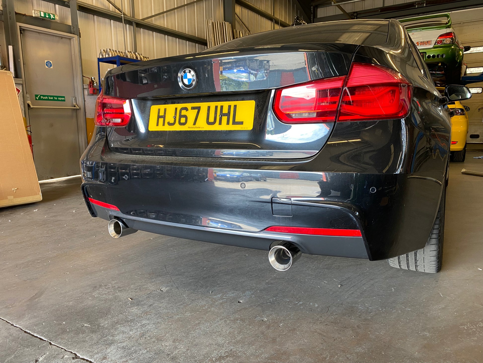 BMW 330D 255 BHP F30/F31 - BACK BOX DELETE DUAL EXIT CONVERSION – Pipe ...